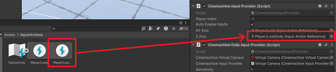【Unity】Cinemachine と Input System で作るお手軽 TPS カメラ #InputSystem - Qiita