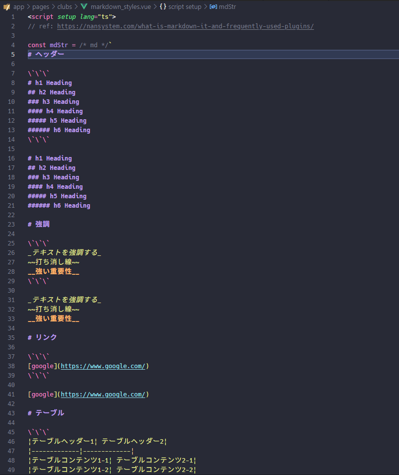 テンプレートリテラルにシンタックスハイライトを Javascript Qiita