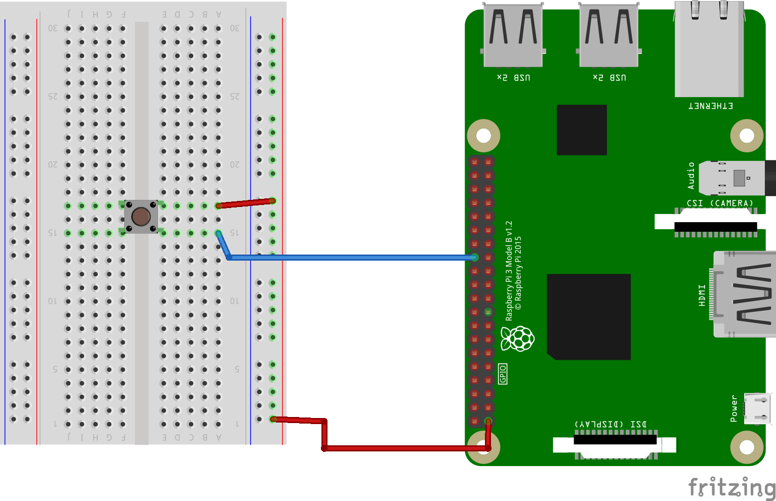 Raspberry PiのGPIO端子のスイッチ入力 #Python3 - Qiita