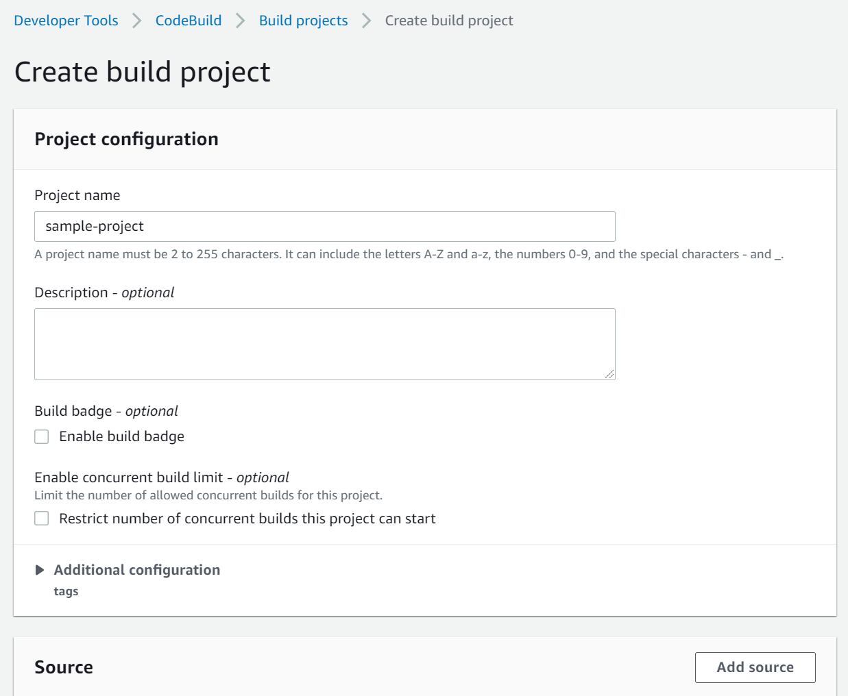 AWS CodeBuildをGitHubリポジトリで動かしてHello, World! #AWS - Qiita