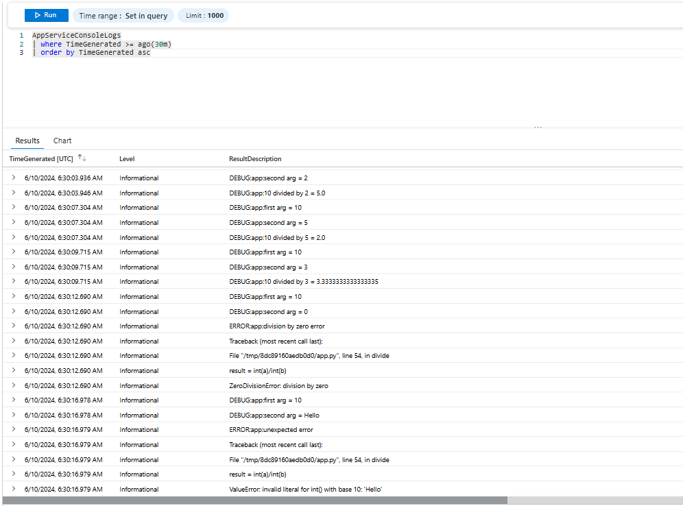 Azure App Service Linux Python のログを見やすくする工夫 #AppService - Qiita