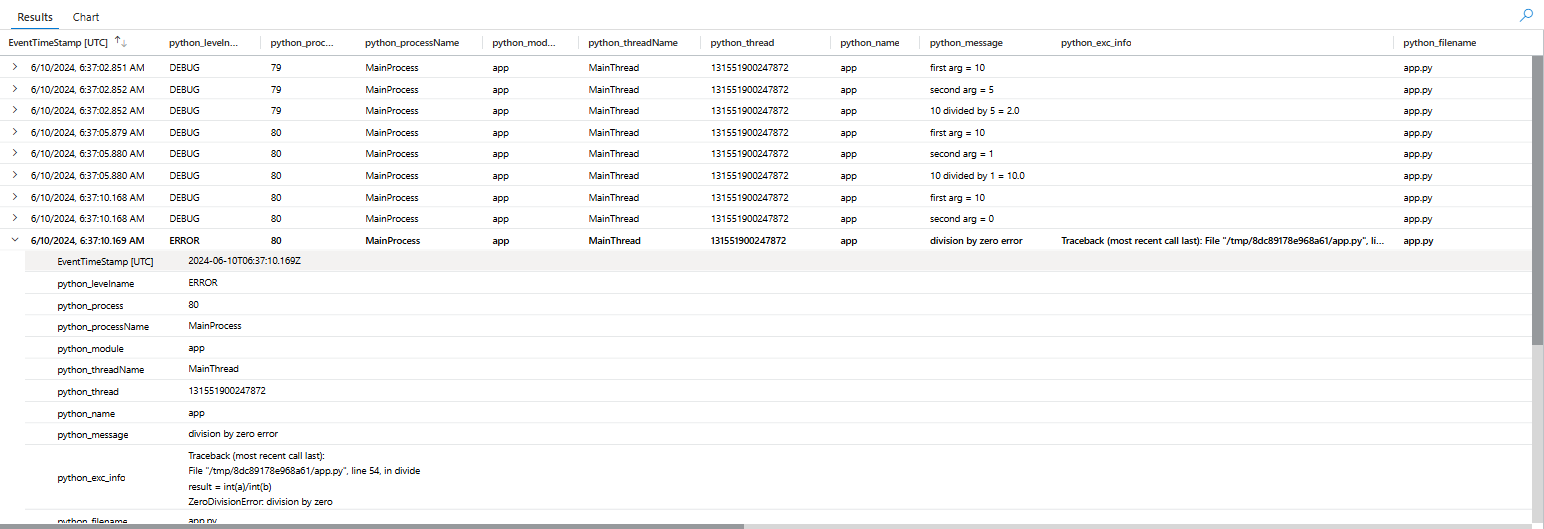 Azure App Service Linux Python のログを見やすくする工夫 #AppService - Qiita