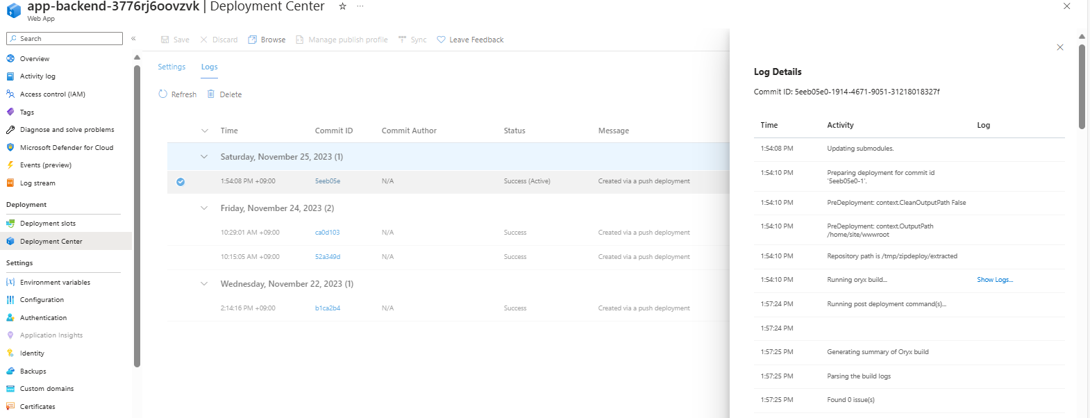 App Service on Linux Python runtime における デプロイおよびリモートビルド(Kudu Oryx Build) について - その2 #Azure - Qiita