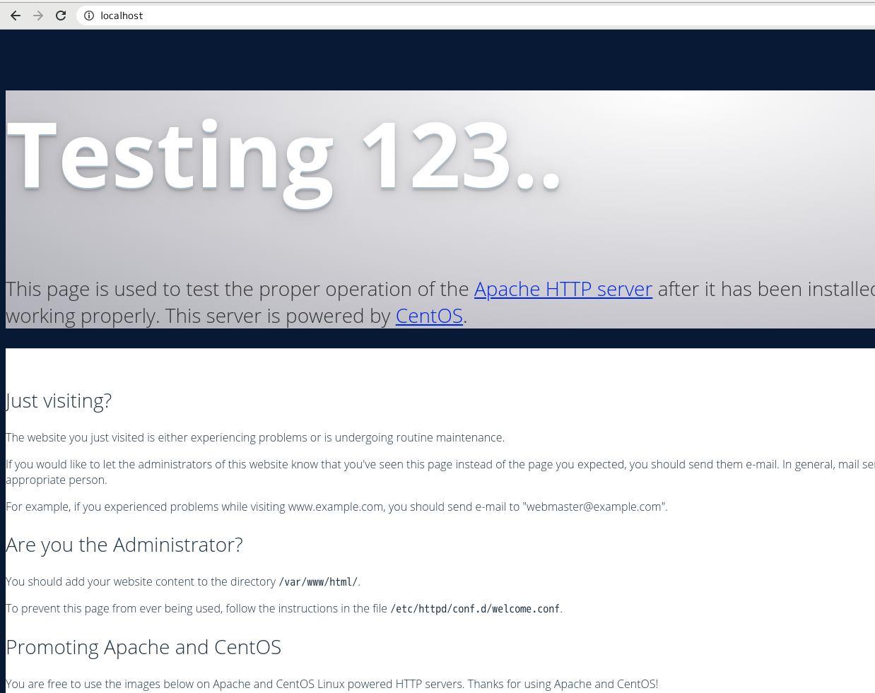 CentOS7へのapacheのインストールと初期設定 #WordPress - Qiita