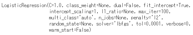 2 Pythonで綴る多変量解析 5 1 ロジスティック回帰分析scikit Learn オッズ比 Qiita 