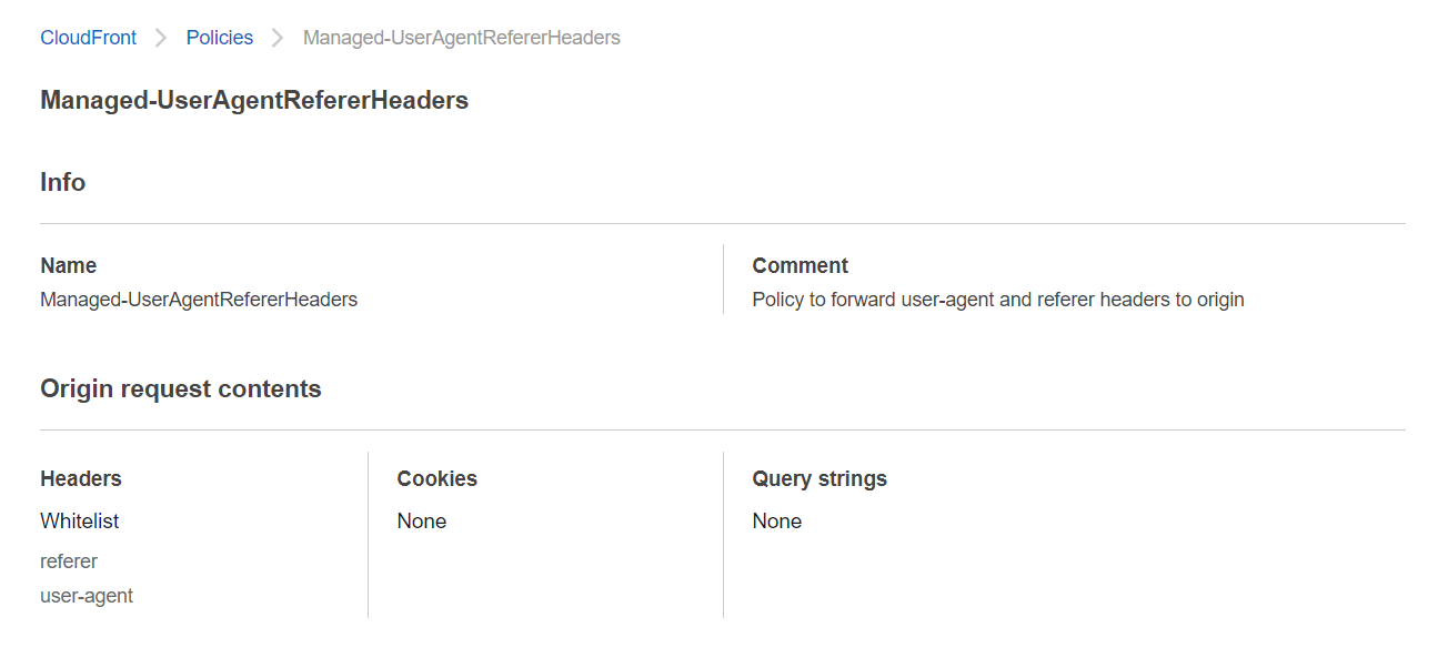 CloudFront の Cache Policy と Origin Request Policy を理解する #AWS - Qiita