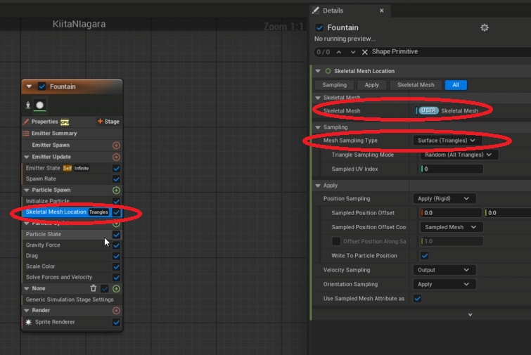 [Traverse Skeletal Mesh]スケルタルメッシュ上で移動するパーティクル #UnrealEngine - Qiita