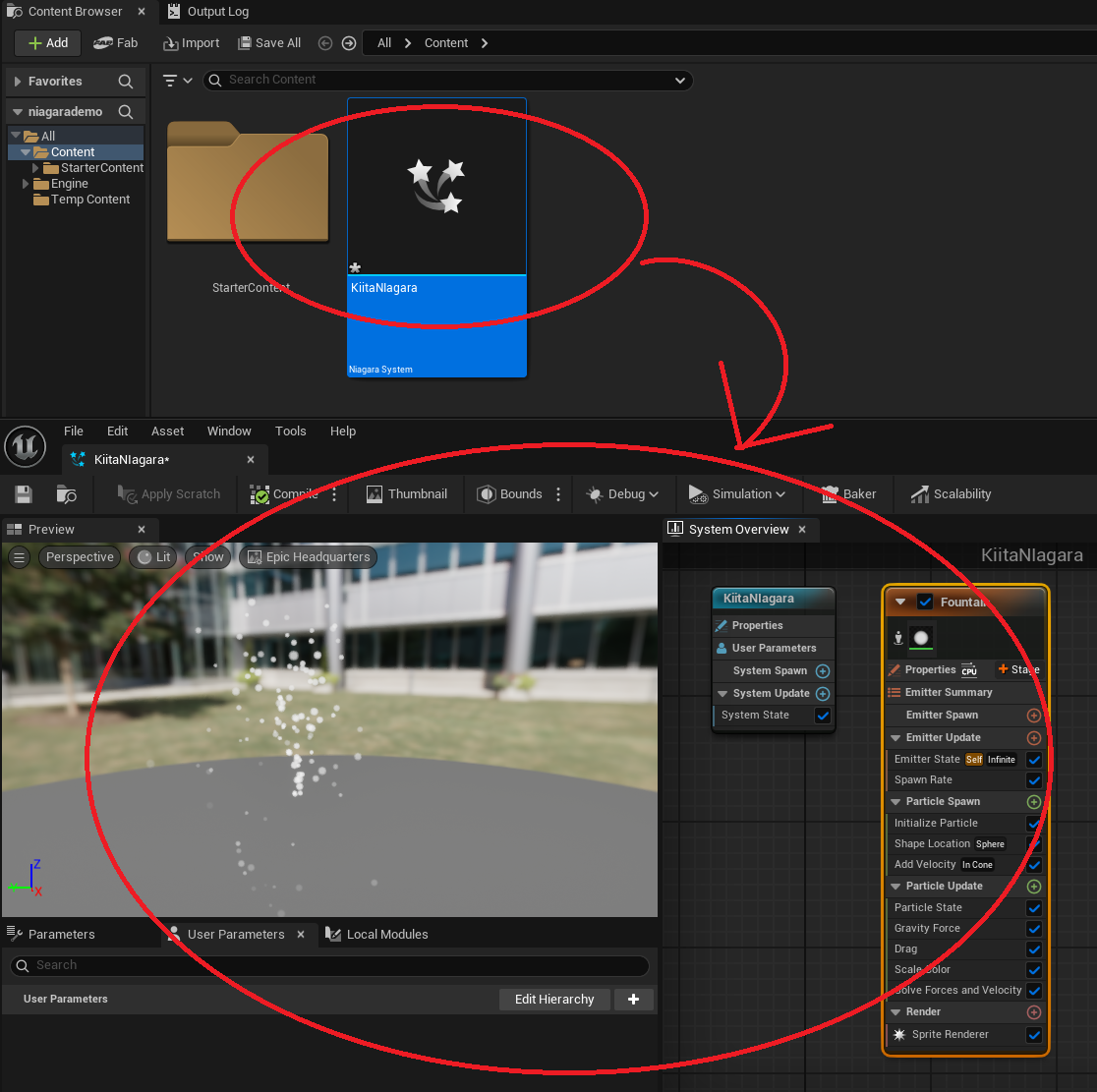 [Traverse Skeletal Mesh]スケルタルメッシュ上で移動するパーティクル #UnrealEngine - Qiita