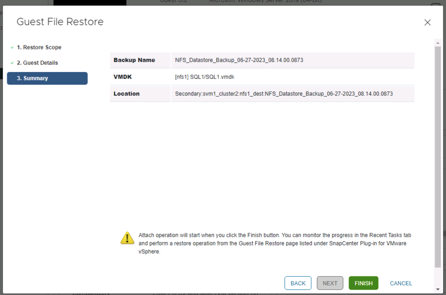 NetAppのスナップショットを扱えるvSphere用プラグインって知ってる？ #vmware - Qiita