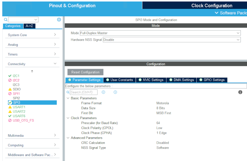mruby/cペリフェラルライブラリのSTM32マイコンへの実装 Chapter06: SPIクラス実装編 #mruby_c - Qiita