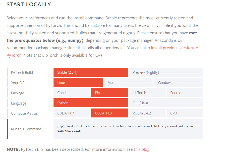 PyTorchとGPU/CUDA周りの環境構築のバージョン解決 #Ubuntu - Qiita