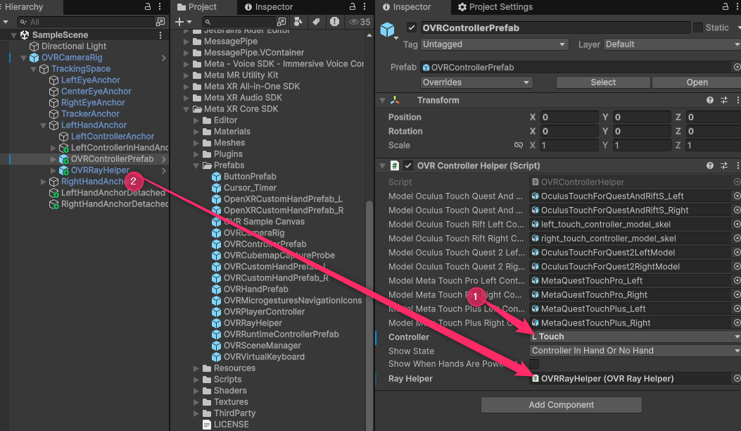 Meta Quest 3でGUIをコントローラーで操作する #Unity - Qiita