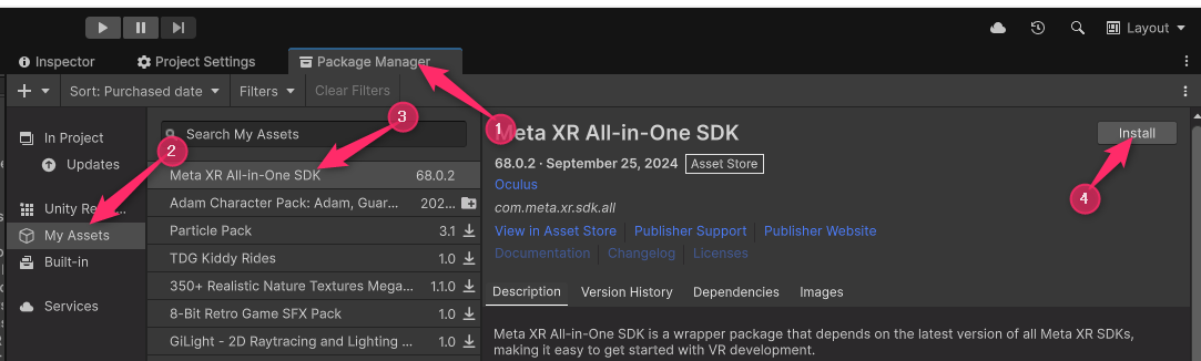 Meta Quest 3で開発する、はじめの一歩 #Unity - Qiita