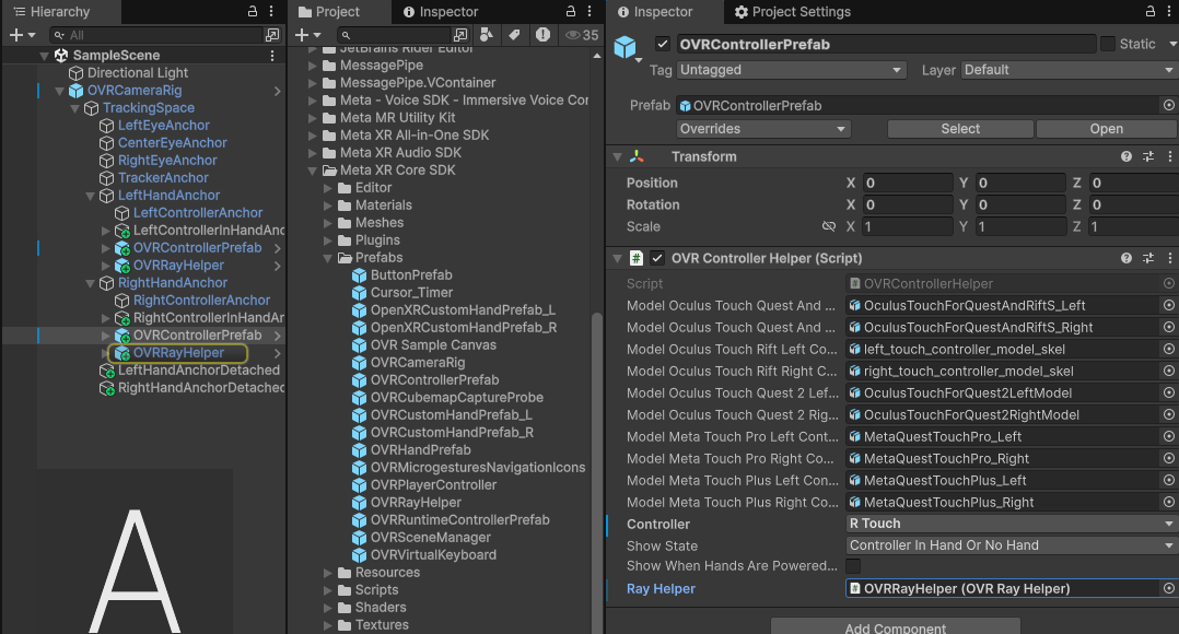 Meta Quest 3でGUIをコントローラーで操作する #Unity - Qiita