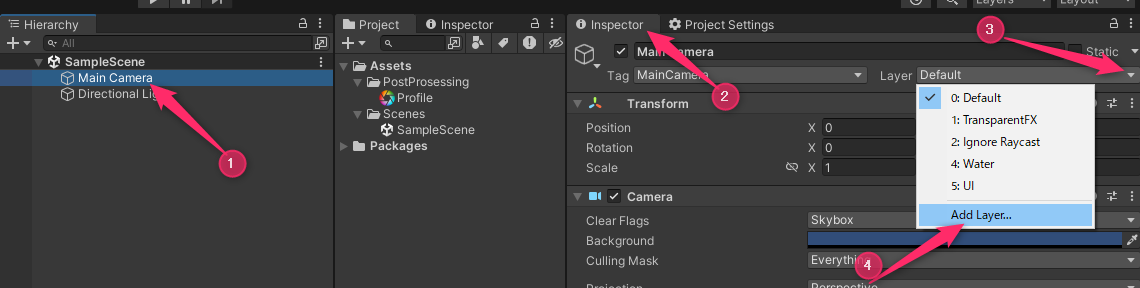 【初心者向け】Post ProcessingのBloomを設定してCubeをふんわり光らせます #Unity - Qiita