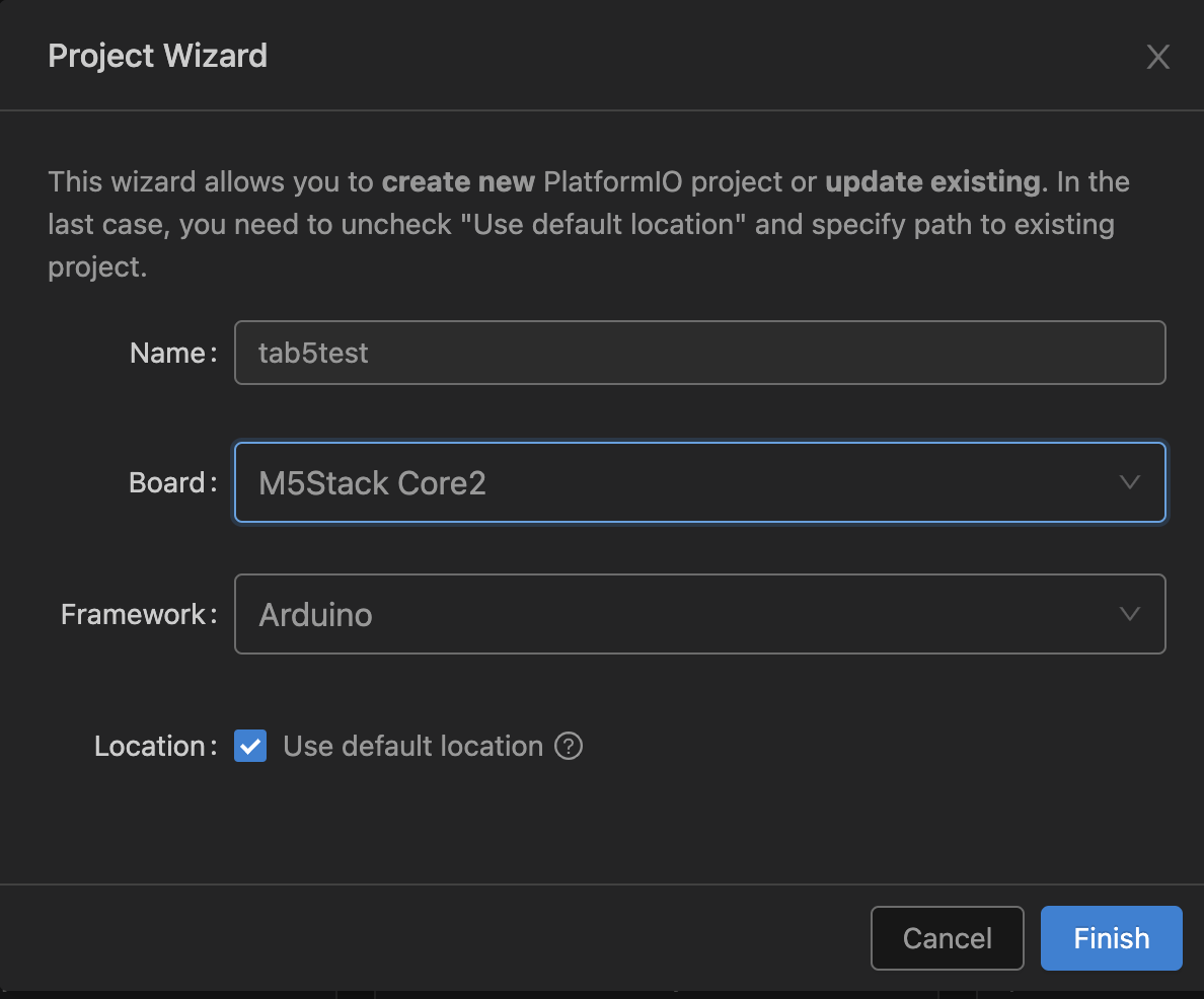 M5Stack の Tab5 を公式情報をもとに試す【VS Code ＋ PlatformIO ＋ M5Unified】 #VSCode - Qiita