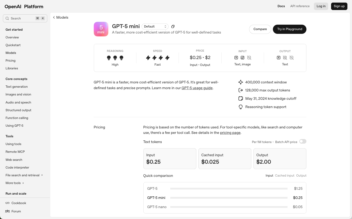 OpenAI公式の情報をもとに GPT-5 の API をさっそく試す【Node.js】 #gpt-5-mini - Qiita