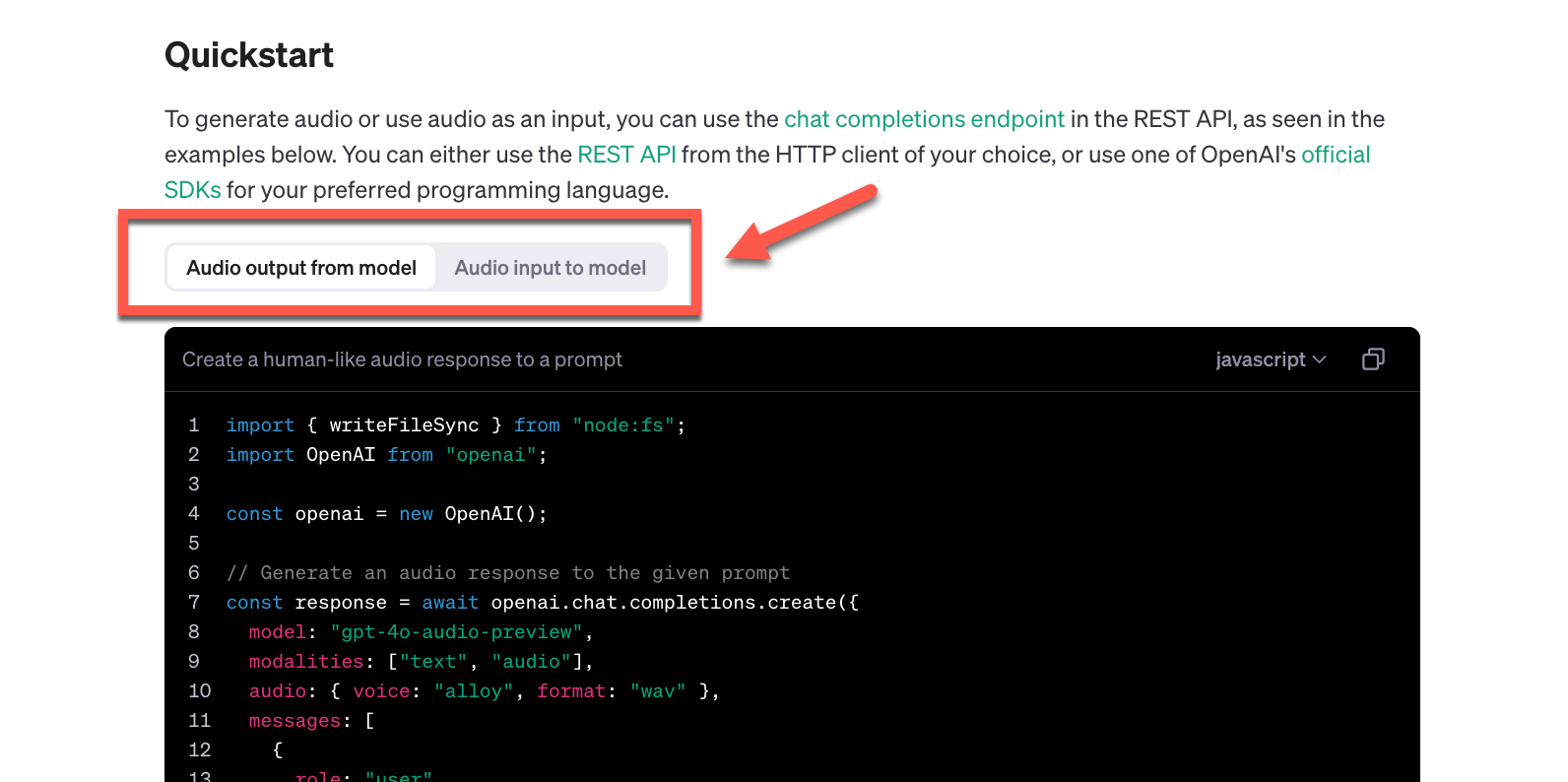 gpt-4o-audio-preview：OpenAI の Chat Completions API でオーディオを扱う新機能を軽く見てみる【2024/10/17リリース】 #ChatGPT ...