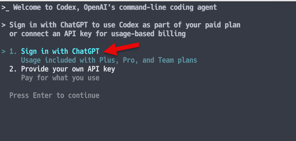 GPT-5 対応した Codex CLI を ChatGPT のアカウントに紐付けて試す（API を使わない形）【OpenAI】 #Node.js - Qiita