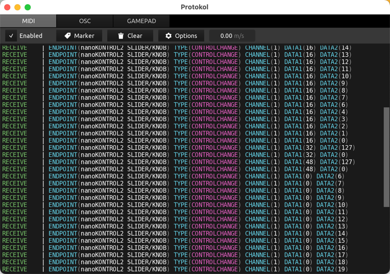 Protokolアプリを使って MIDIデバイス（3種類）の入力をモニタリングしてみる #FS-1-WL - Qiita