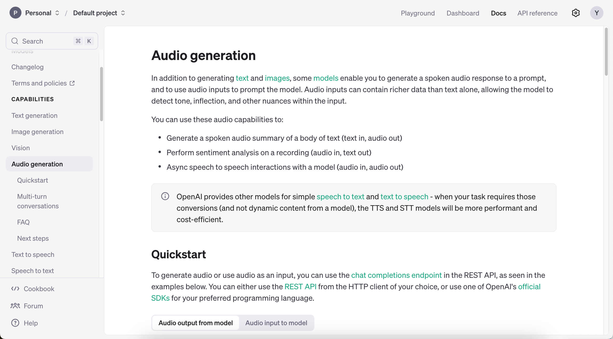 gpt-4o-audio-preview：OpenAI の Chat Completions API でオーディオを扱う新機能を軽く見てみる【2024/10/17リリース】 #ChatGPT ...