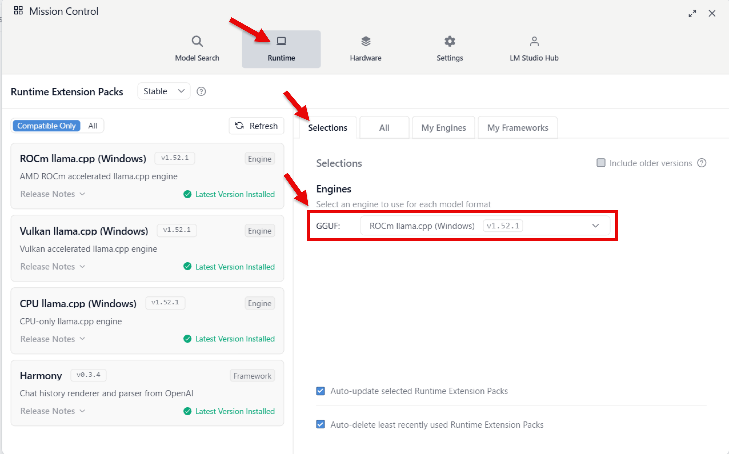 ミニPC「GMKtec EVO-X2」でローカルLLM： LM Studio で ROCm llama.cpp（Windows）＋ gpt-oss-120b を利用【Ryzen AI Max+ ...