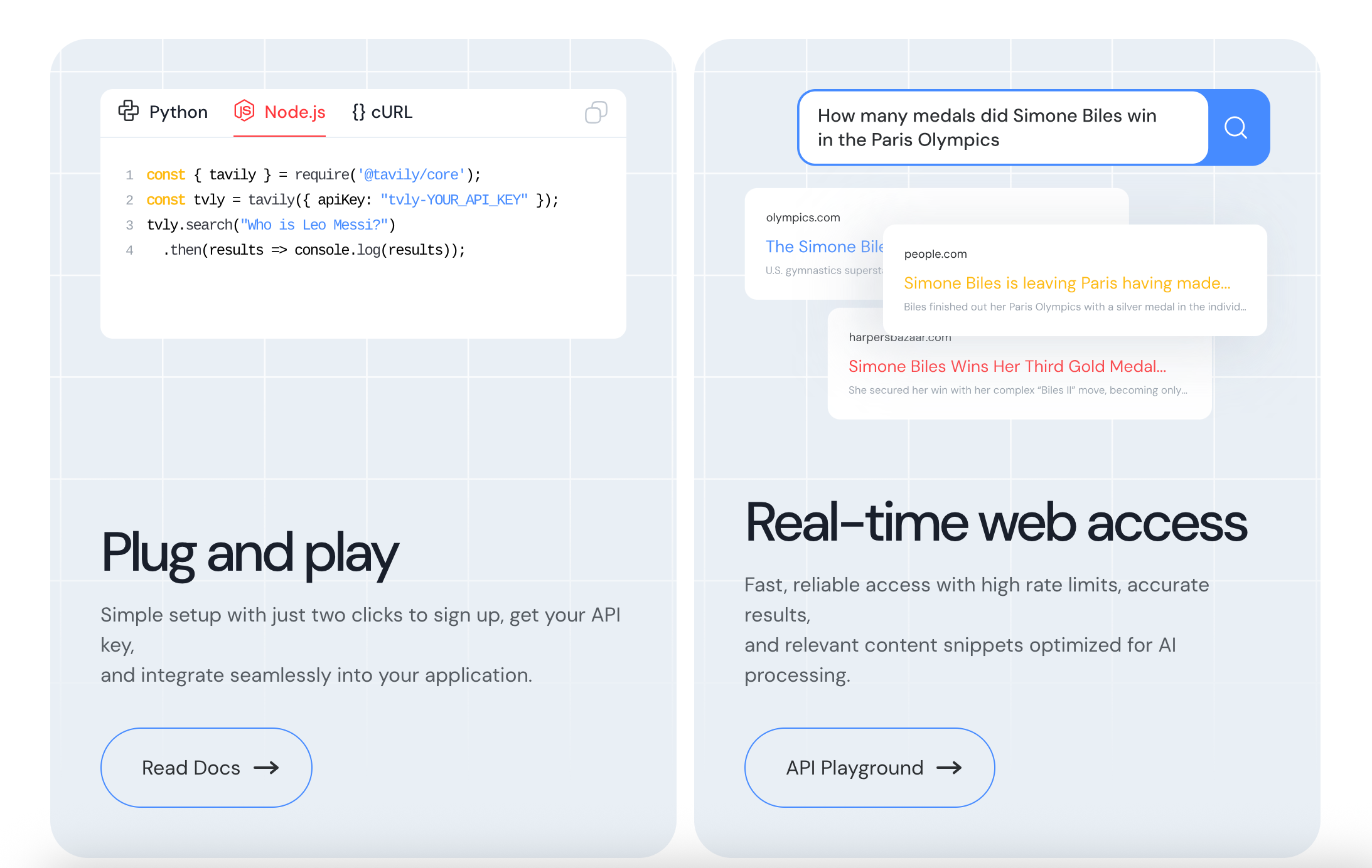 Tavily Search による API経由での検索を JavaScript SDK で試す #Node.js - Qiita