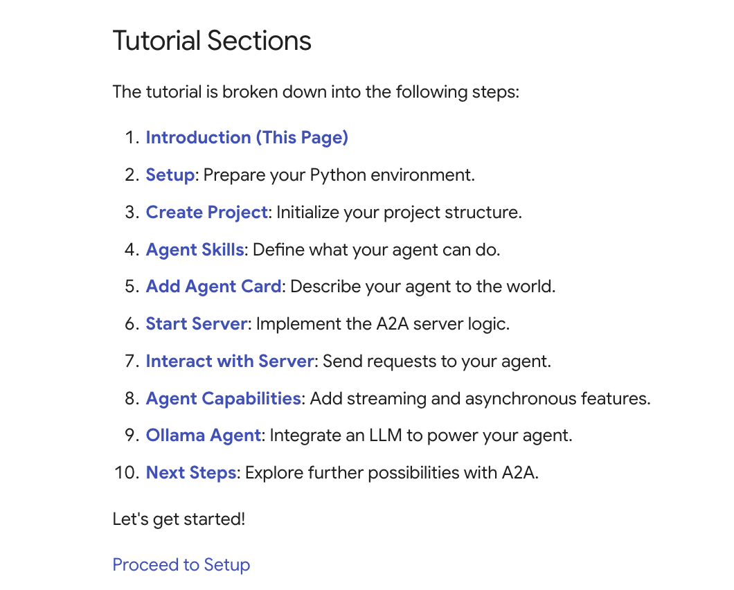 【Agent2Agent Protocol】 公式の Python を使った A2Aチュートリアルのサーバー立ち上げまでを試す（バグの対処も） #Google - Qiita