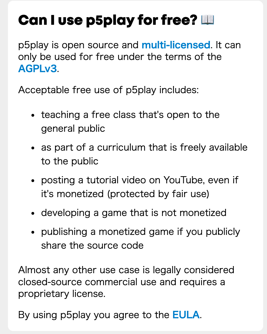 p5.js のライブラリ「p5play」について基本的な情報をピックアップして記載してみる #JavaScript - Qiita