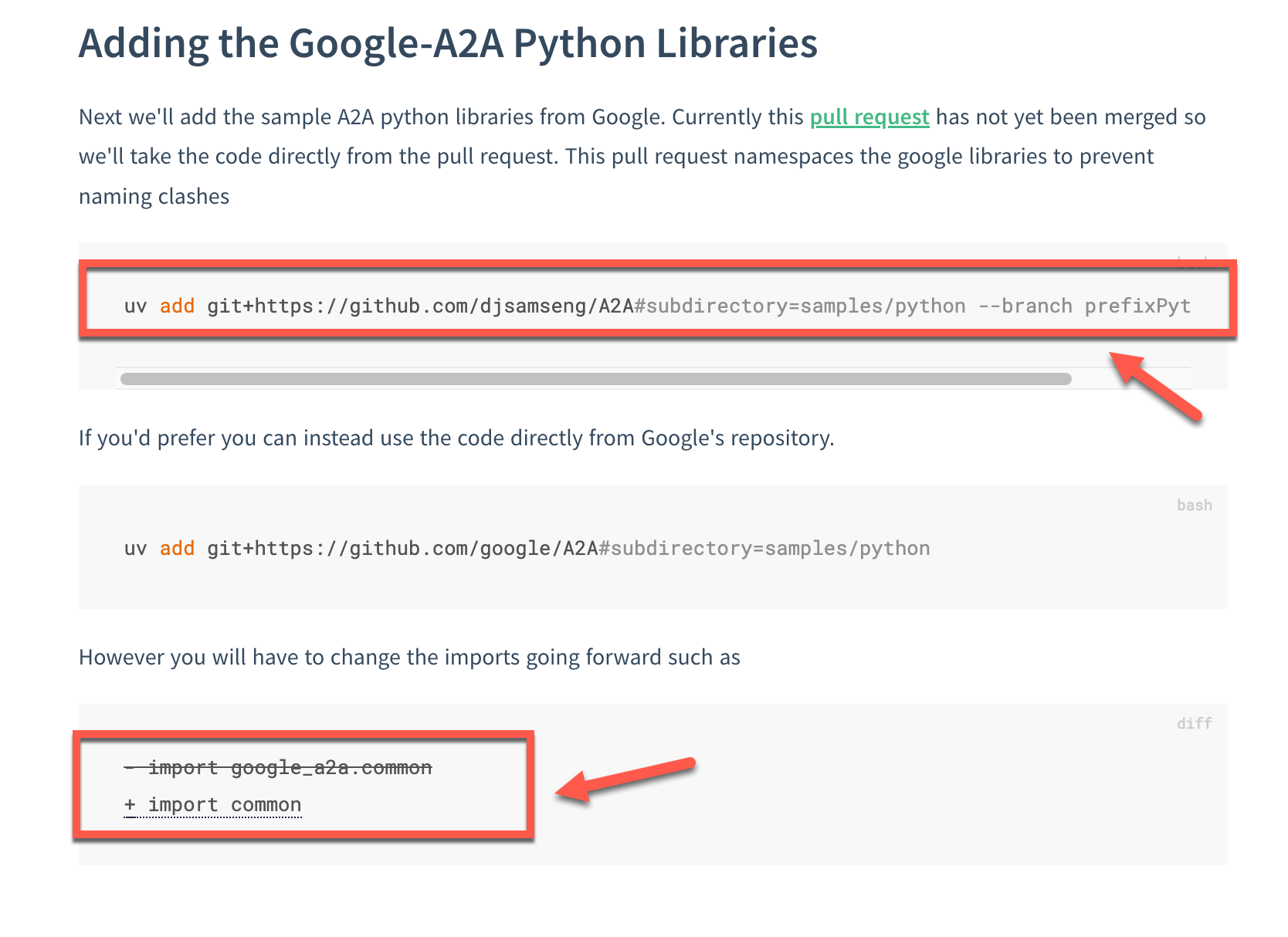 【Agent2Agent Protocol】 公式の Python を使った A2Aチュートリアルのサーバー立ち上げまでを試す（バグの対処も ...