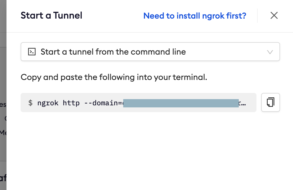 ngrok の無料版でドメイン・サブドメインを固定できる仕組みを試す！ #JavaScript - Qiita