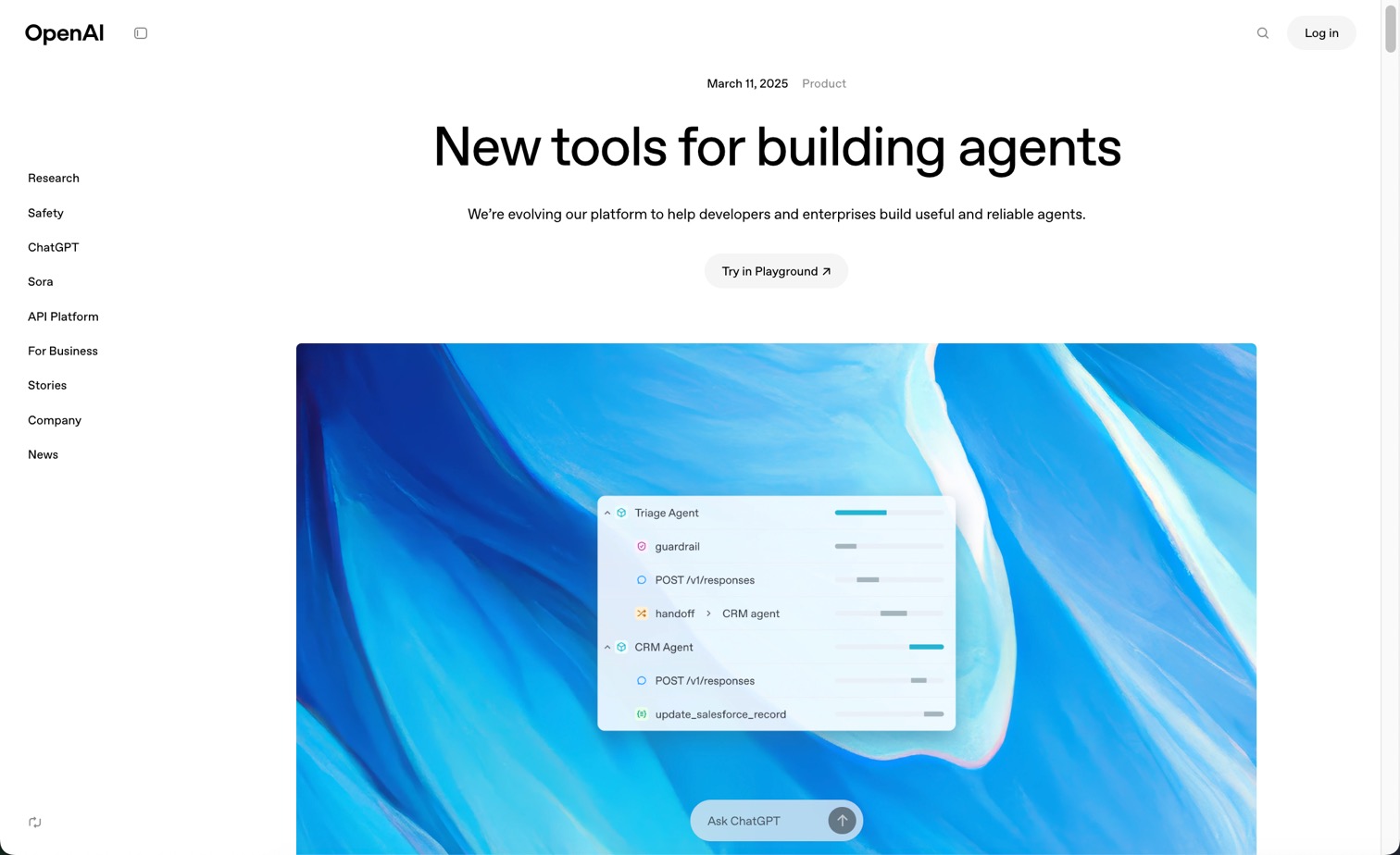 Node.js で OpenAI の 新API（Responses API）をシンプルに試す #JavaScript - Qiita