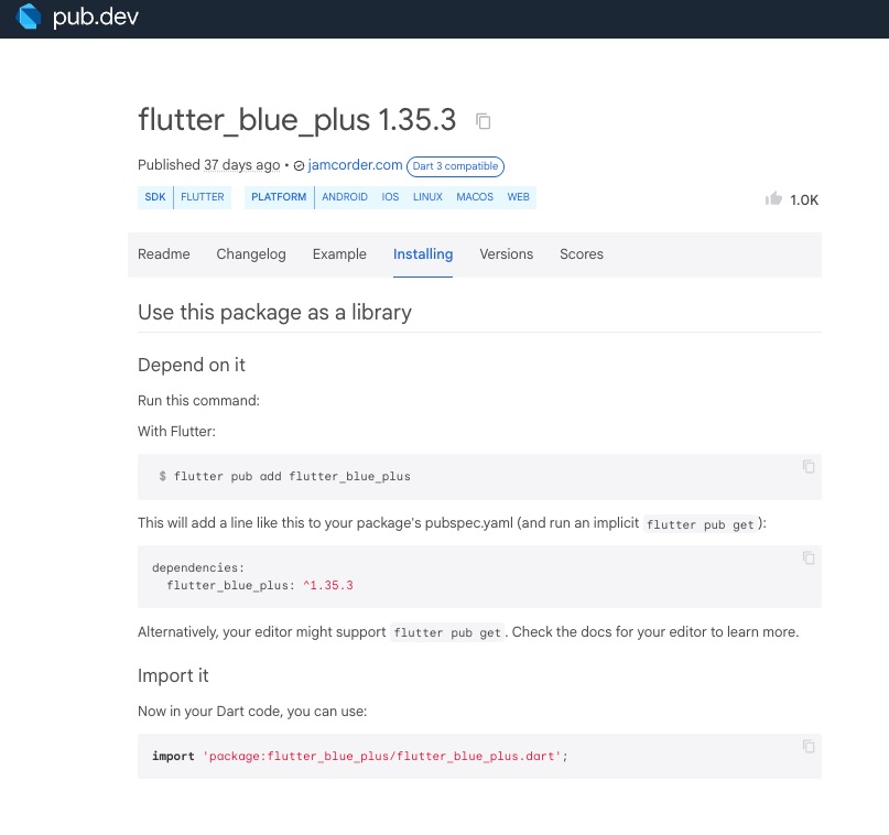 flutter_blue_plus を使った BLEスキャンを Flutter で実装してみる： Android Studio で Androidアプリをビルド #AndroidStudio ...
