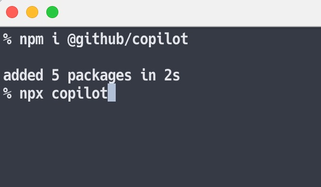 GitHub Copilot CLI（パブリックプレビュー版）を少し試してみる #githubcopilot - Qiita