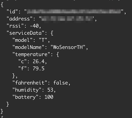 SwitchBot温湿度計のデータを Web Bluetooth API で取得する【完結編】 #JavaScript - Qiita