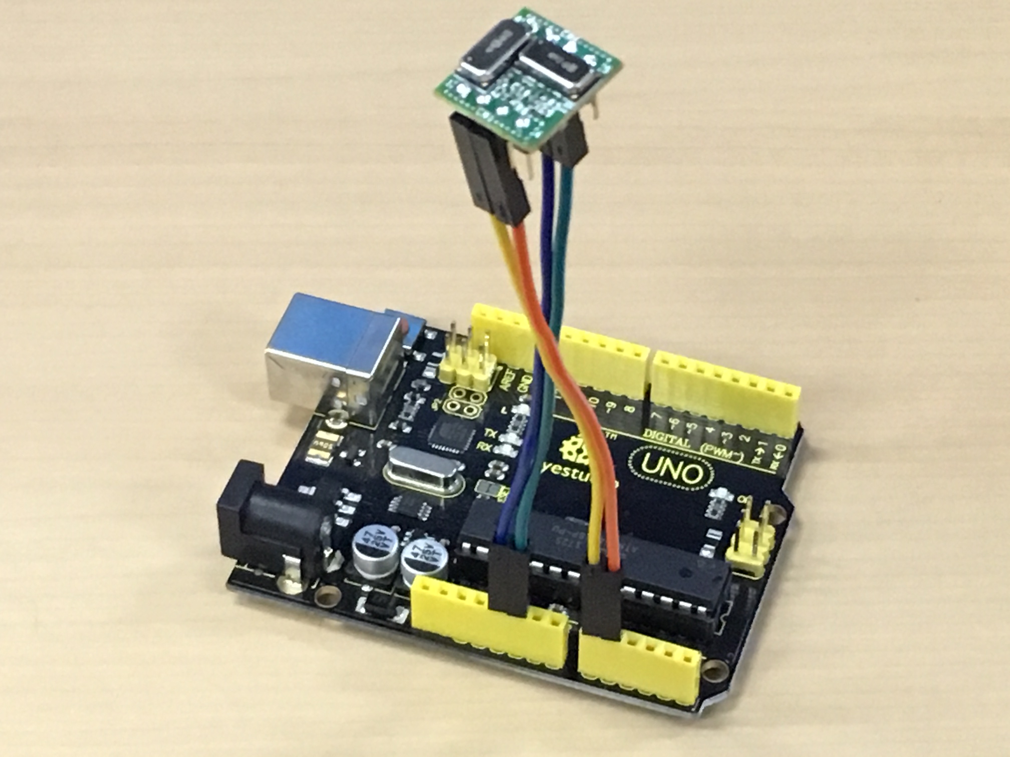 Arduinoで2軸ジャイロセンサを使う Arduino Qiita
