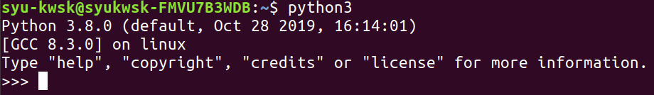 Ubuntu18.04にPython3.8を入れる #Python - Qiita