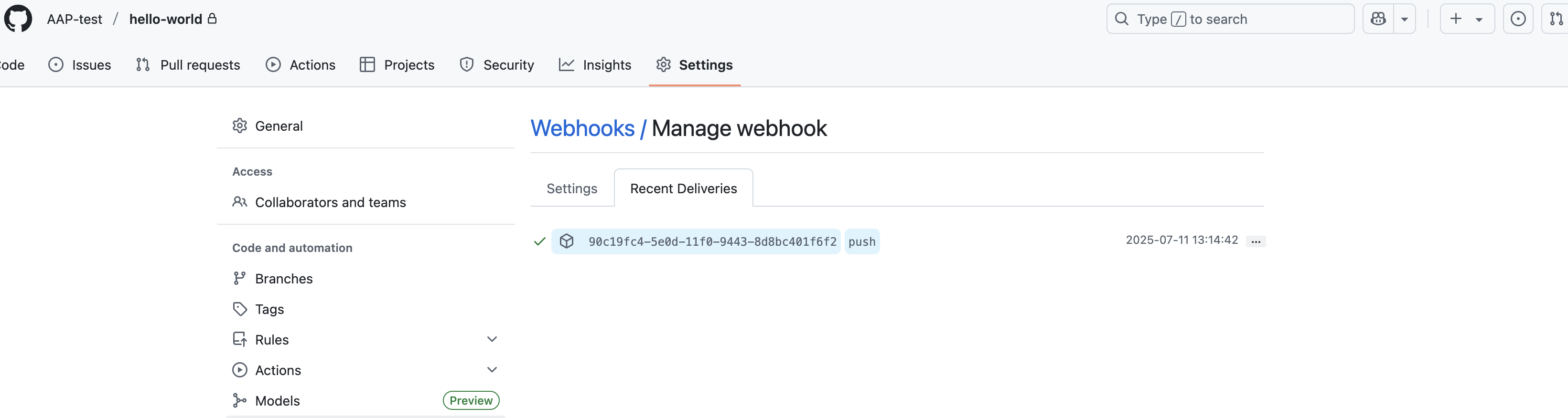 Ansible Automation PlatformとGitHubを連携し、Git pushでジョブを実行する #ppc64le - Qiita