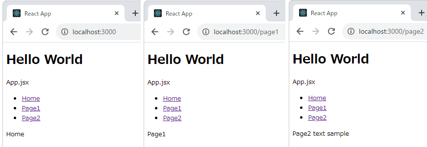 create-react-app で作った Reactプロジェクト でページ遷移する（react-router-dom） #React - Qiita