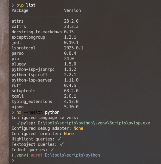 Helix Editor のカスタマイズ #Python - Qiita