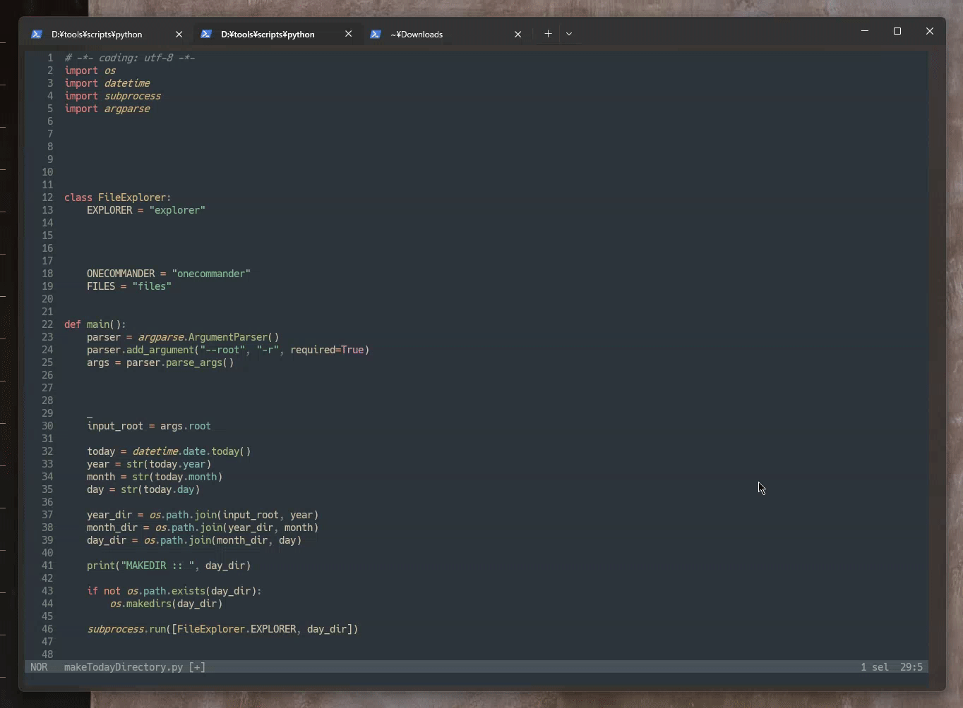 Helix Editor のカスタマイズ #Python - Qiita