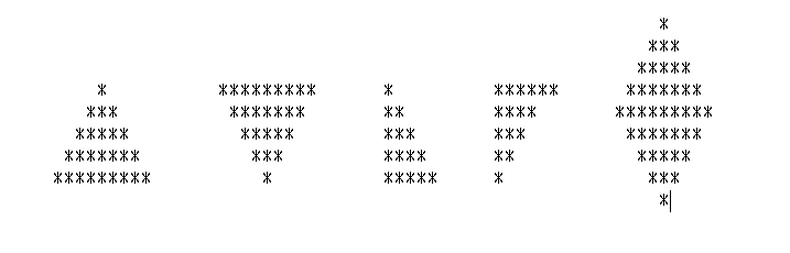  Java Basics Let s Make A Triangle With A For Statement