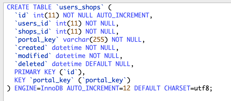 Expression Is Missing Operator IS IS NOT With Null Value CakePHP4 