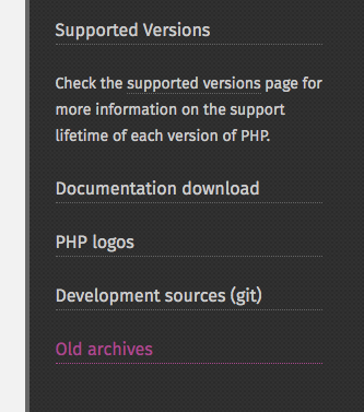 PHPの古いバージョンはここにあるぞ #PHP7 - Qiita