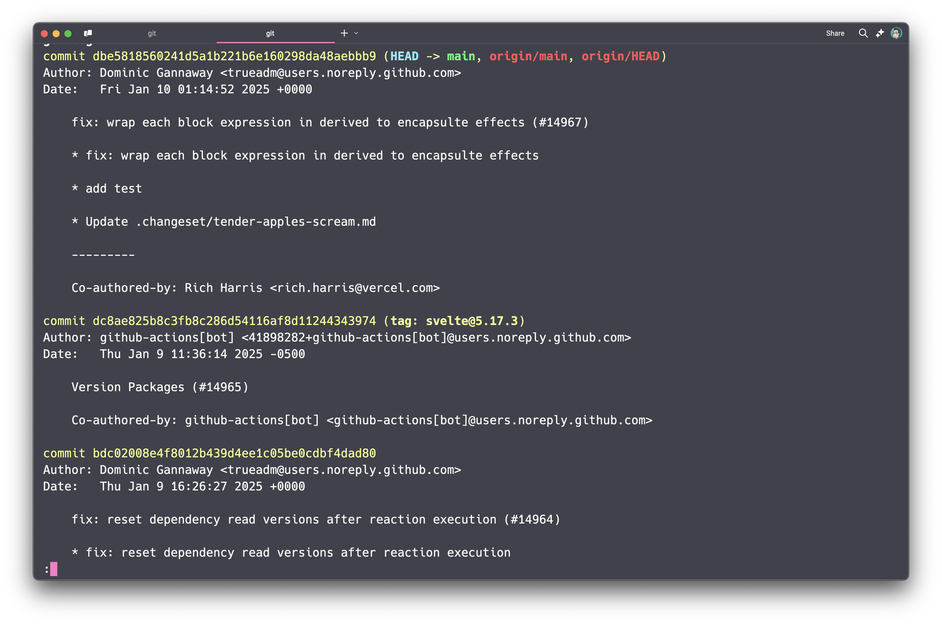 git log を見やすくする #Git - Qiita