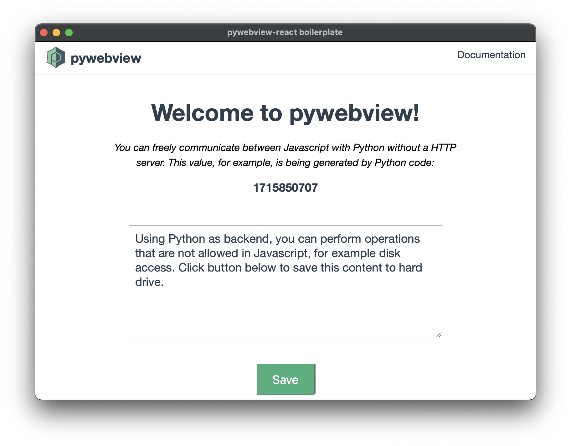 Pywebview + Vite + React でデスクトップアプリを作成する #Python - Qiita