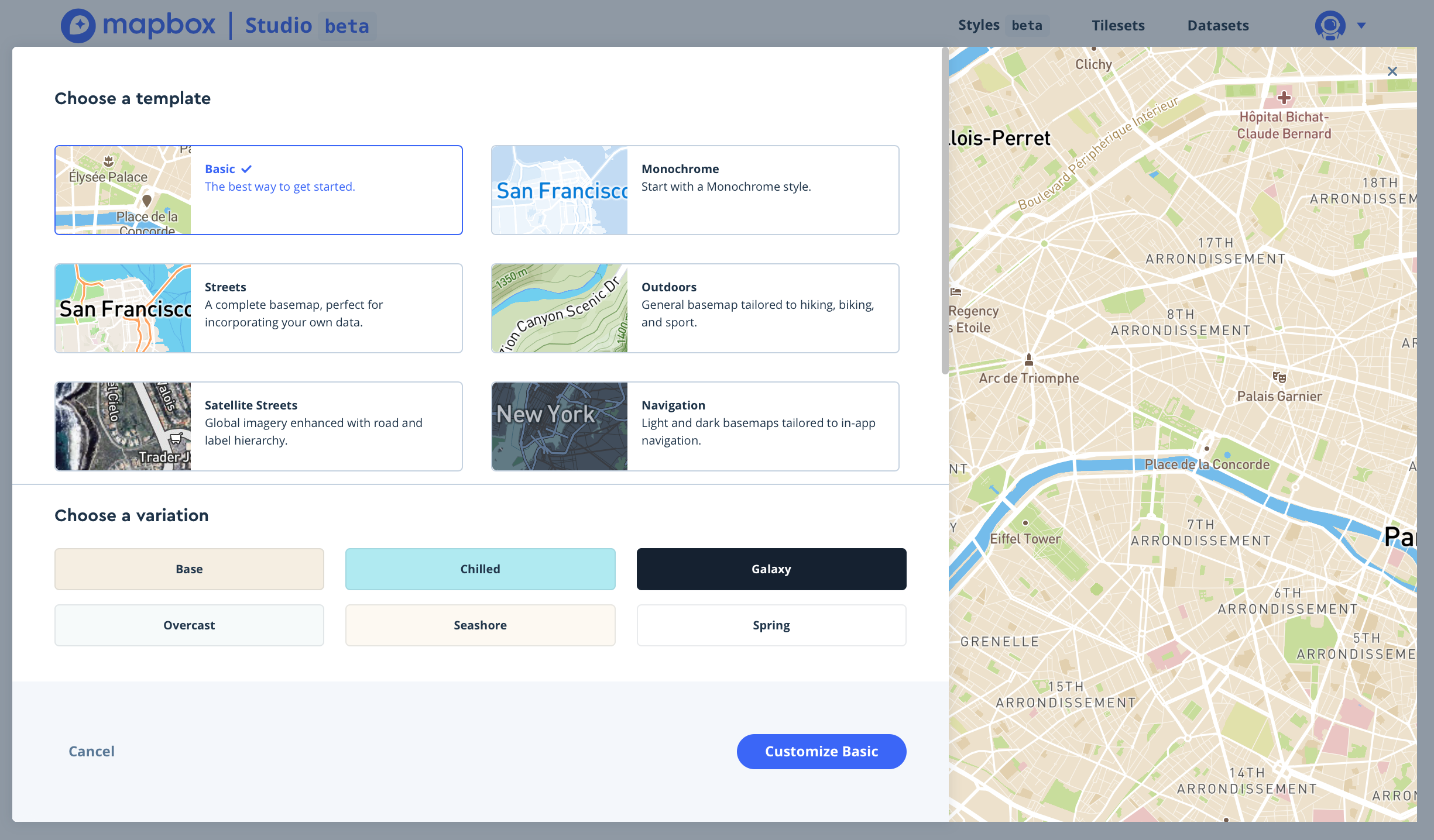 Mapbox StudioのComponent機能を使って、短時間で格好いいマップを作る - Qiita