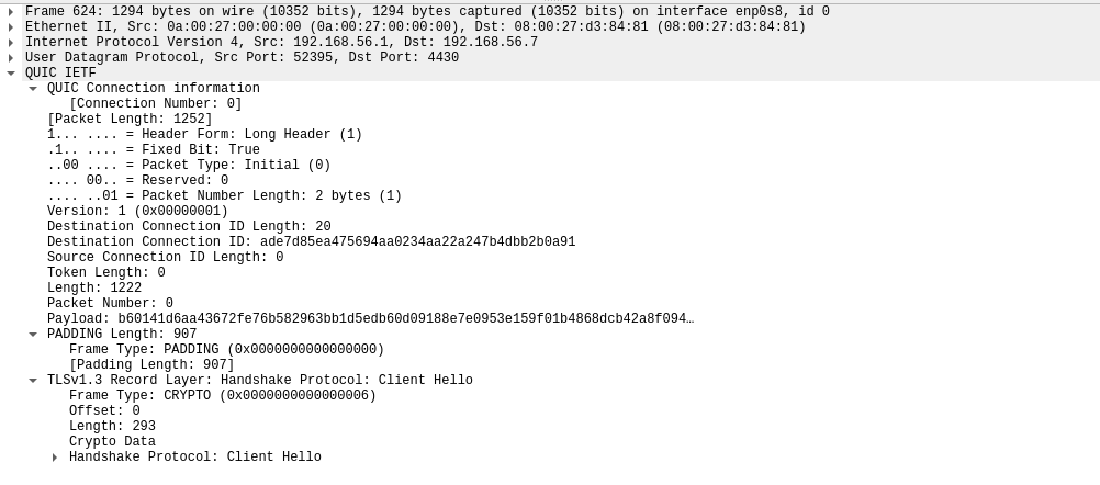 QUICパケットの観察 #QUIC - Qiita