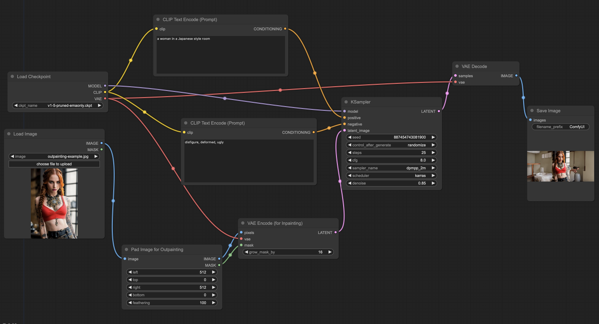 ComfyUI基礎 #StableDiffusion - Qiita