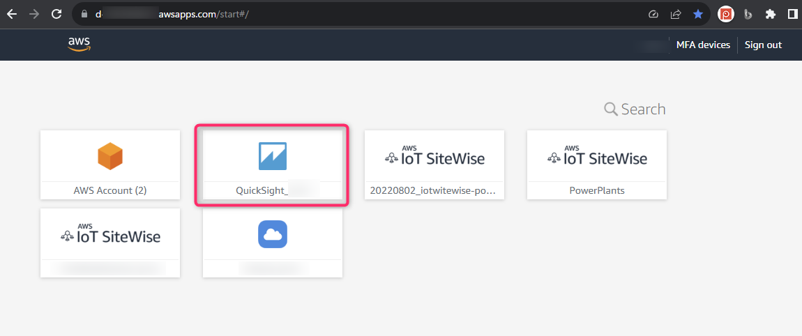 QuickSightモバイルアプリからAWS SSOを使ってログインする #AWSSSO - Qiita
